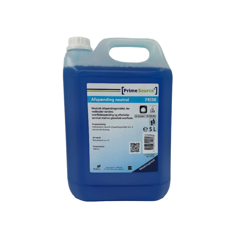 Maskinopvask Afspænding Prime Source Blomstermærket Frisk Neutral 5 ltr ...